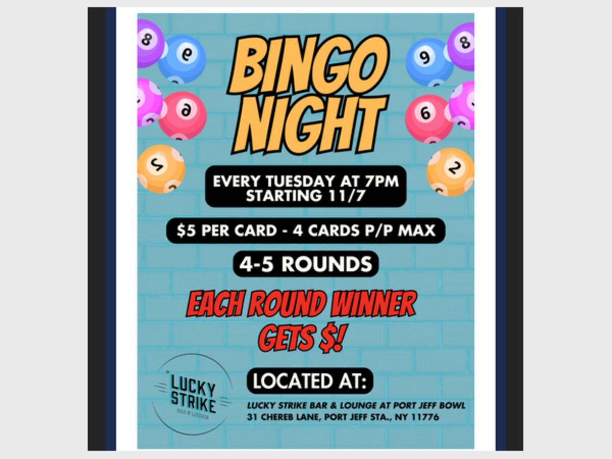 Bingo Night at Port Jeff Bowl | Long Island Daily News